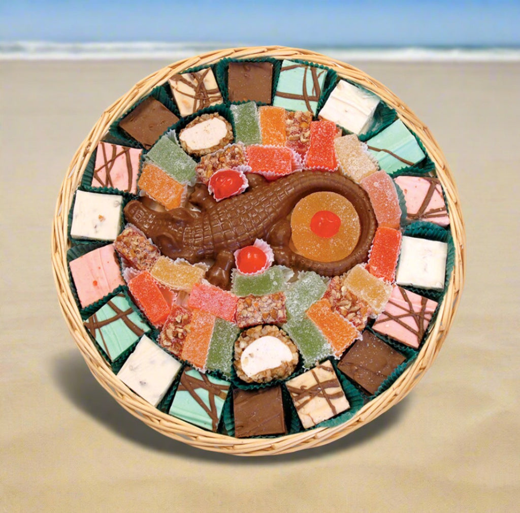 Fancy Gator Basket A Florida Classic! | FloridaOrange®